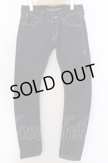 MURDER LICENSE / 3Dホワールニードルスキニーデニムパンツ 44